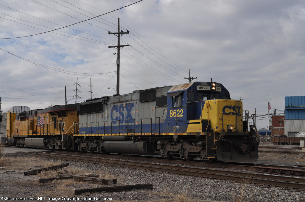 CSX 8622 SD50-2
